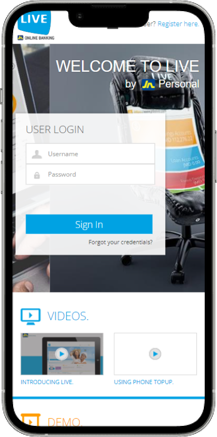 Top Up Your Cell Phone on JN Bank LIVE! - The Jamaica National Group ...